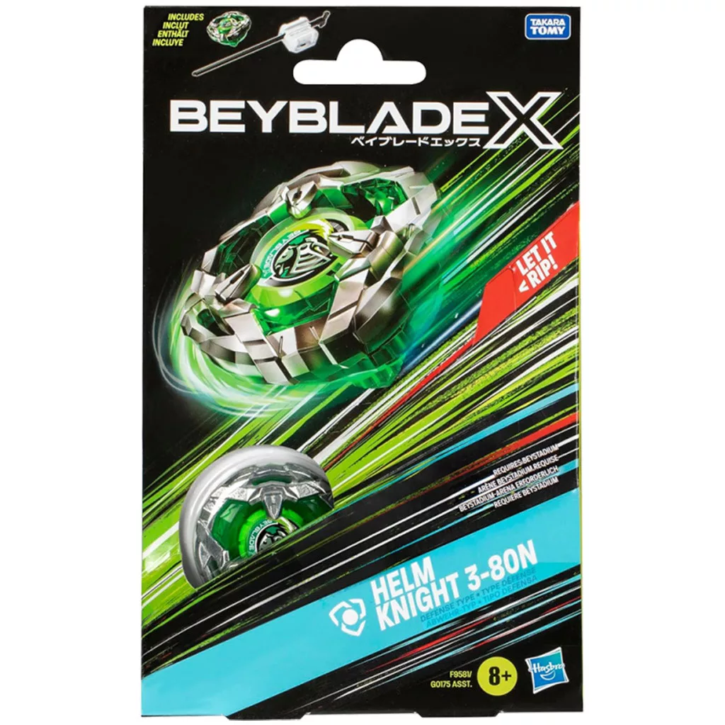 Beyblade X Starter Pack - Top Helm Knight 3-80N kezdőszett