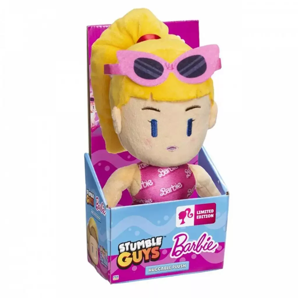 Stumble Guys x Barbie Ölelhető plüss figura 30cm-es többféle